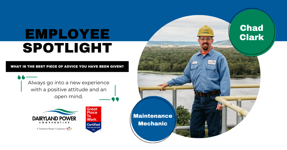 Employee Spotlight - Chad Clark | Dairyland Power Cooperative